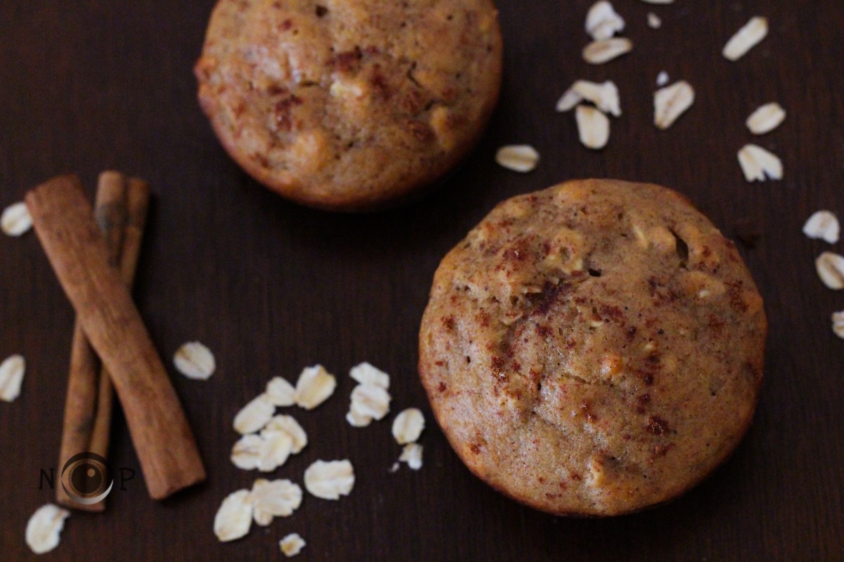 Oatmeal Spice Muffins – A Plate of Happiness